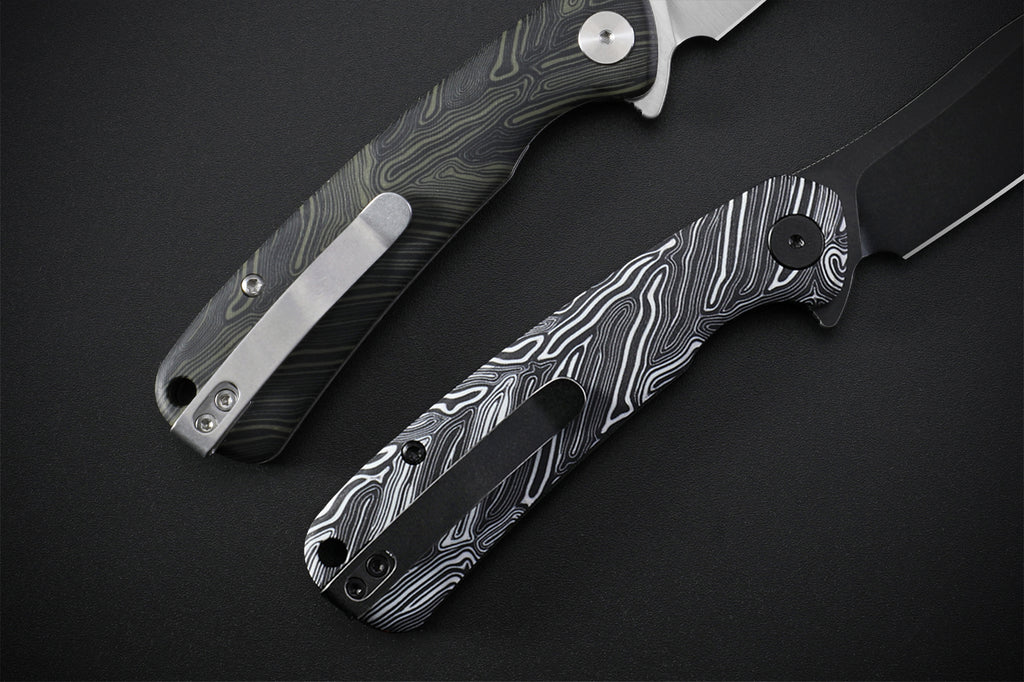 Petrified Fish PFE14 Rogue ,3.43" 154CM Steel Blade, 114g G10 Handle,